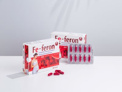 Viên Sắt bầu Fe - Feron, Viên sắt hỗ trợ ngăn ngừa thiếu máu không gây ...